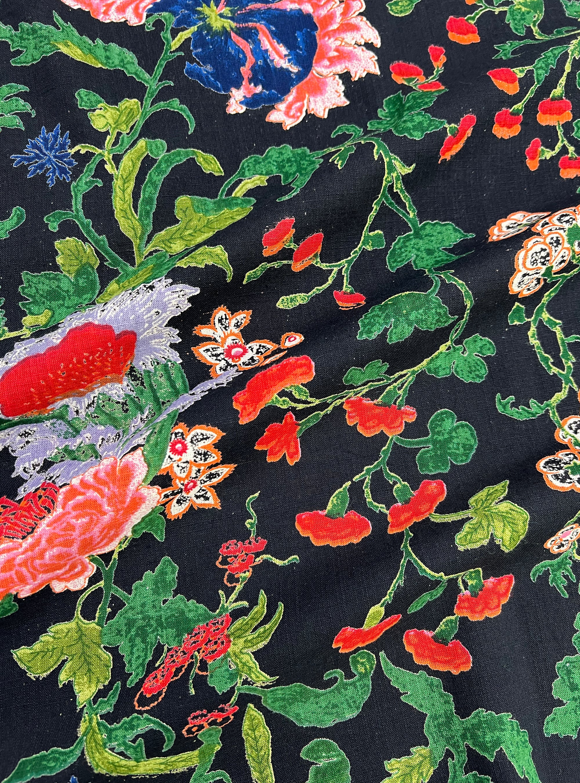 Cotton Slub Light Fabric : Juhua Black – The Shop India