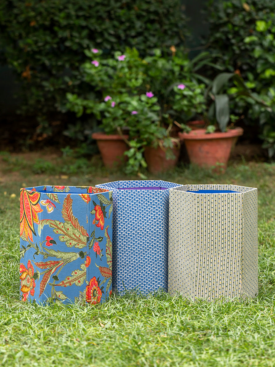 Foldable Fabric Dustbin : Assorted – The Shop India
